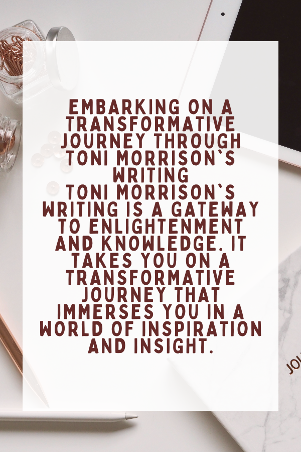 Explore Boundless Imagination: 20+ Toni Morrison Quotes On Life ⋆