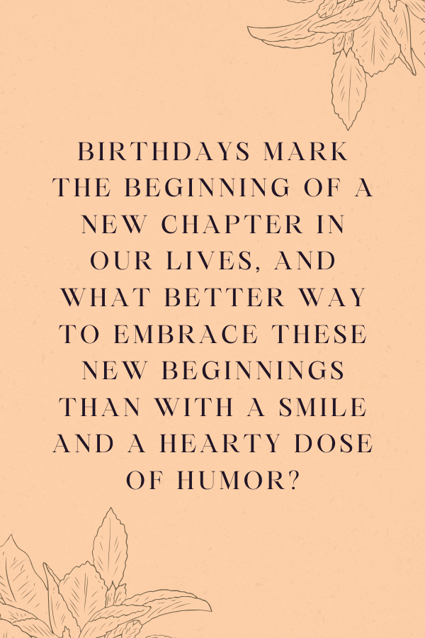 20 Funny Quotes For Birthday: Unleash Humor In Style ⋆