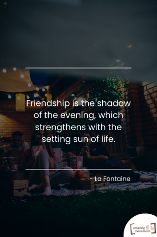20 Emotional Quotes About Friends That Will Melt Your Heart ⋆