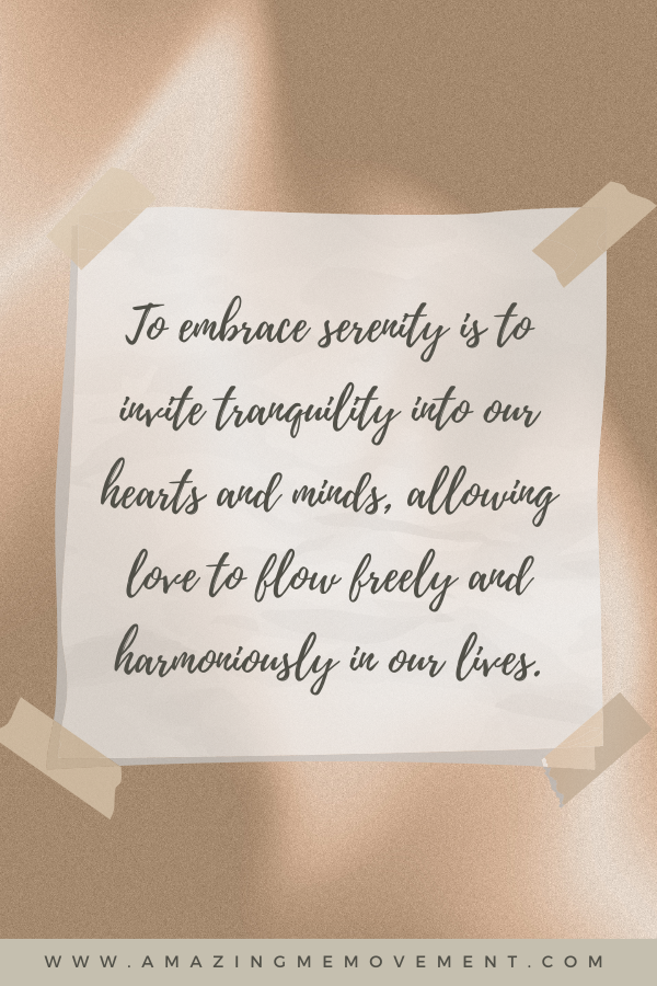 20 Serenity Quotes For Tranquil Hearts And Calm Love ⋆