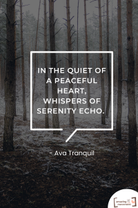 20 Serenity Quotes For Tranquil Hearts And Calm Love ⋆
