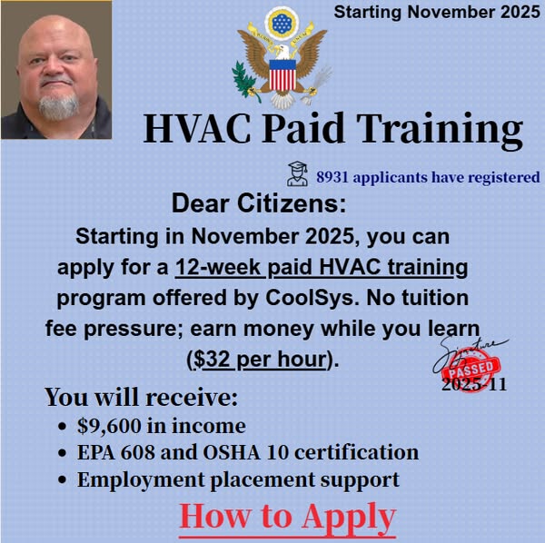 12-Week HVAC Paid Training Program – Kickstart Your Career ⋆
