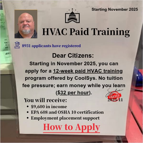 12-Week HVAC Paid Training Program – Kickstart Your Career ⋆